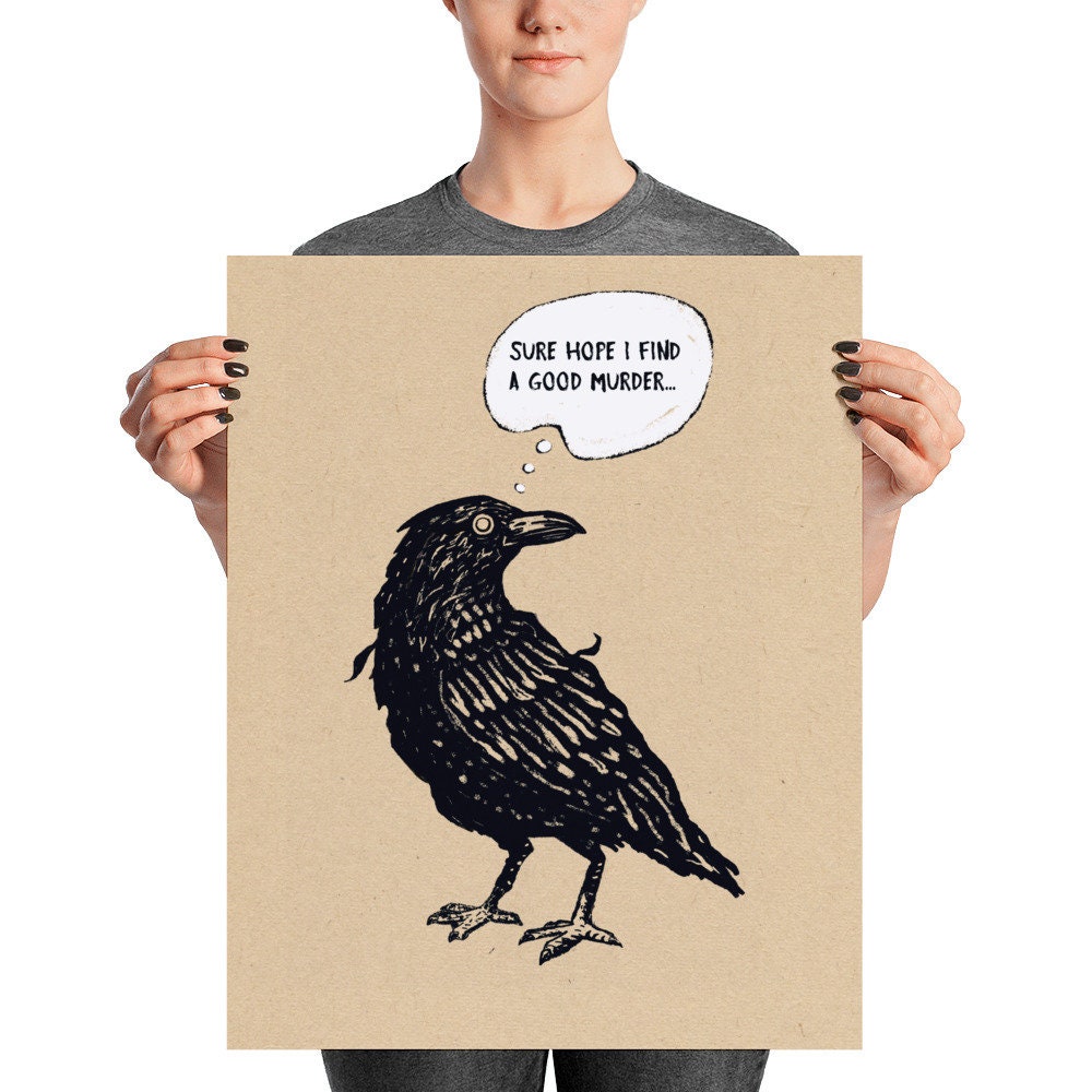 Murder Crow | Etsy