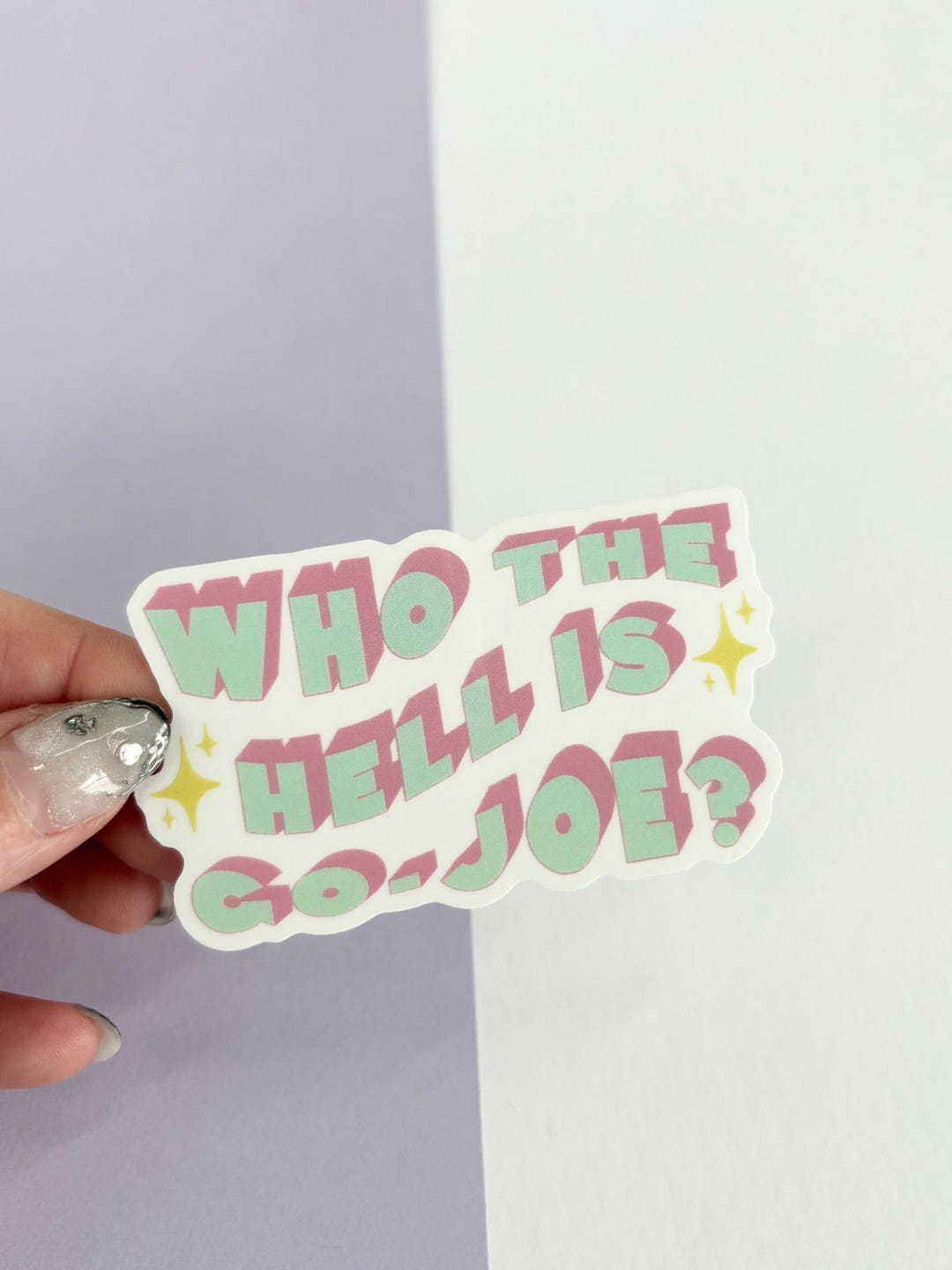 Clear Transparent Anime Fanart Sticker - Decal - Kawaii - Meme - JJK ...