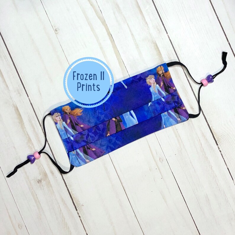 Frozen Movie Kids and Adult Face Masks With Anna Elsa and - Etsy
