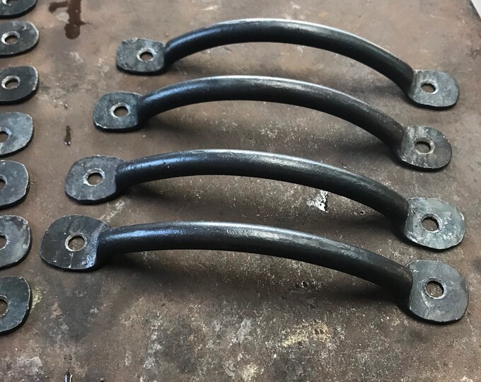 Simple Blacksmith Made Drawer/cabinet Pull - Etsy