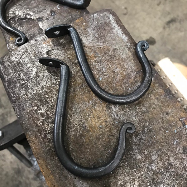 Hand Forged Hooks - Etsy