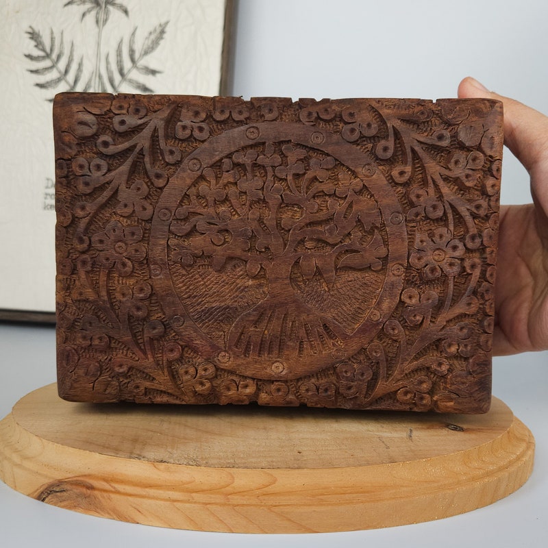 Tree of Life Wood Box - Etsy
