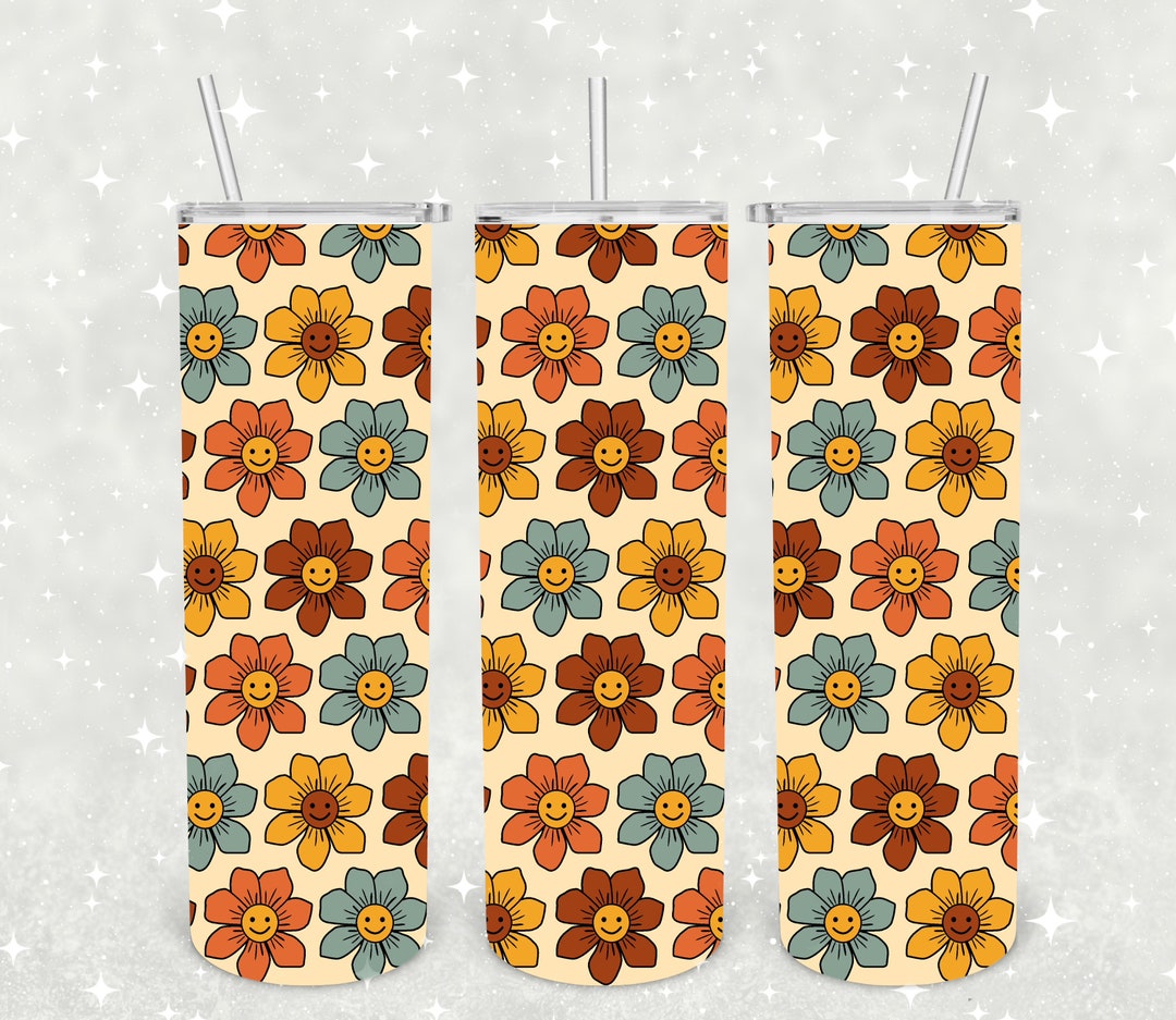 Retro Tumbler Groovy Cup Boho Hippie 70s Retro Hippie Cup - Etsy