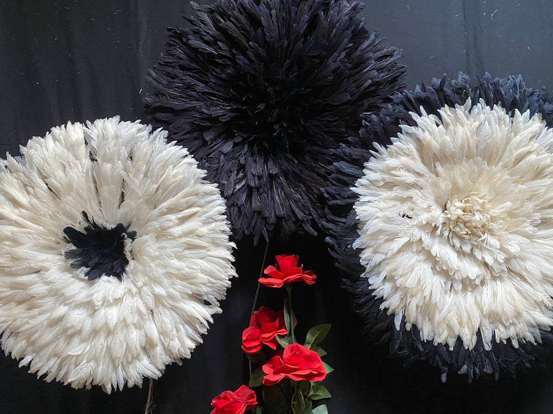 Handmade Juju Hat Wall Art for Interior Design Wall Hanging. Set of 3 ...