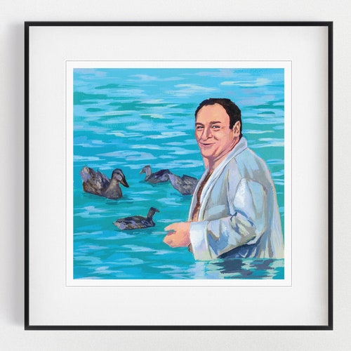 Art & Collectibles Music & Movie Posters Prints Tony Soprano THE ...