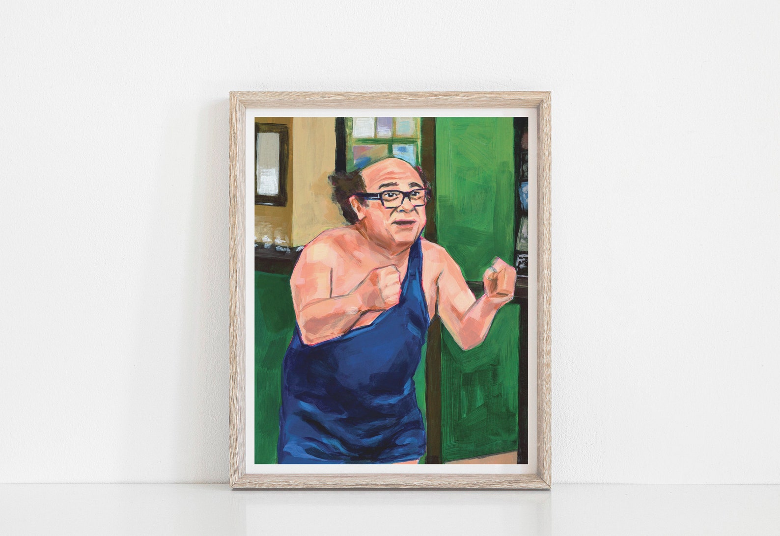 Danny Devito Art Print, Danny Devito, Its Always Sunny, Trash Man ...