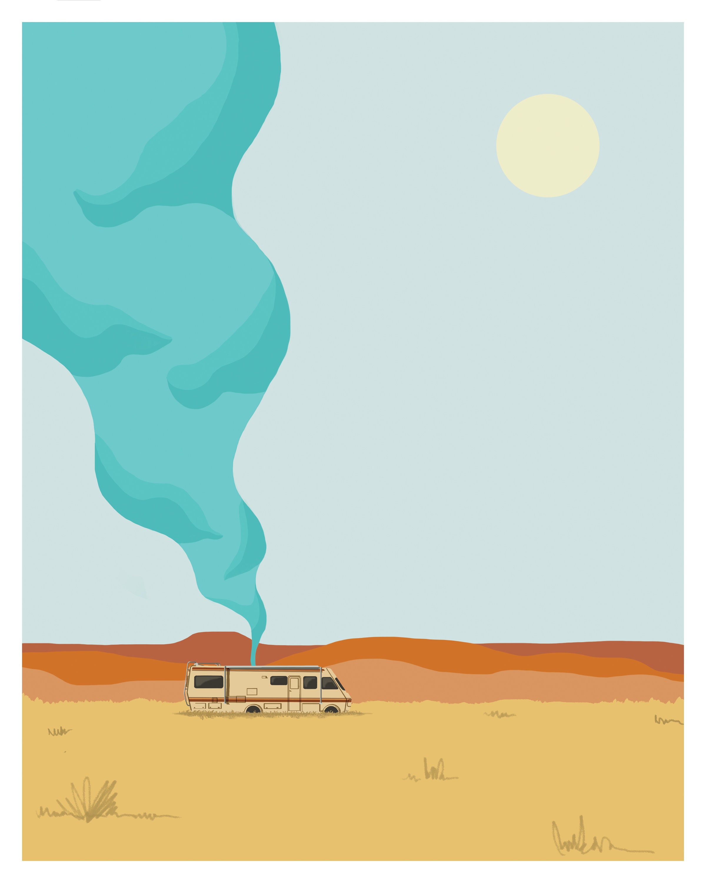 Breaking Bad Season 1 Poster