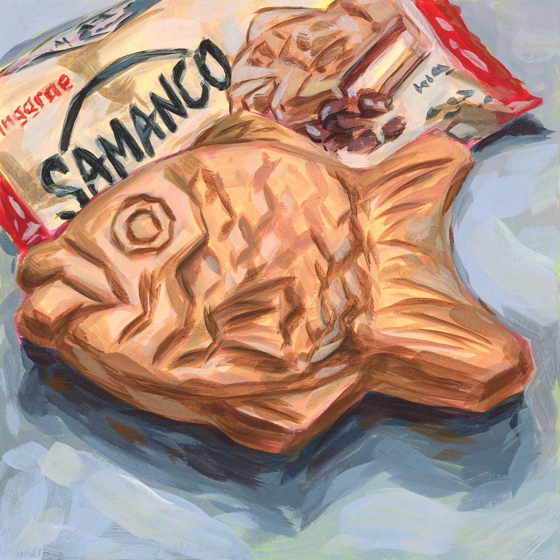 Samanco Taiyaki Korean Snack Fish Ice Cream Sandwich | Etsy