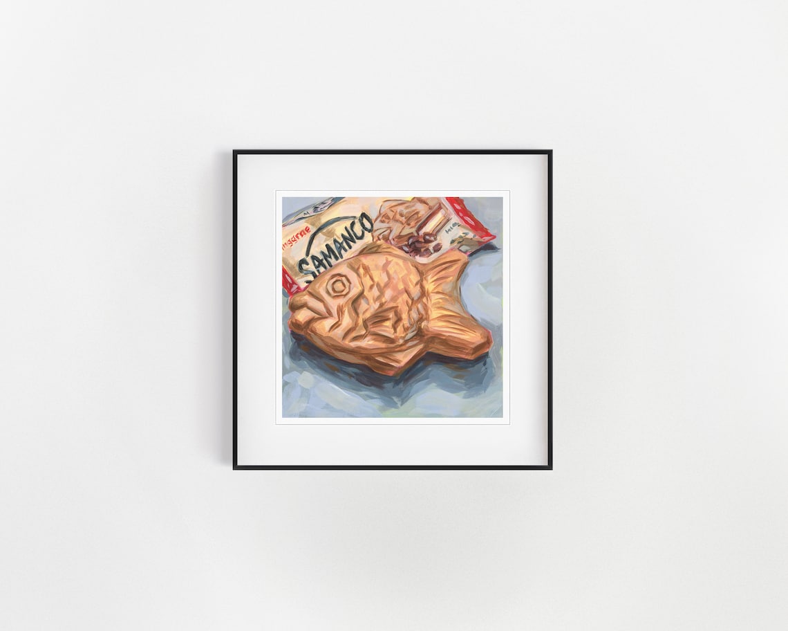 Samanco Taiyaki Korean Snack Fish Ice Cream Sandwich | Etsy