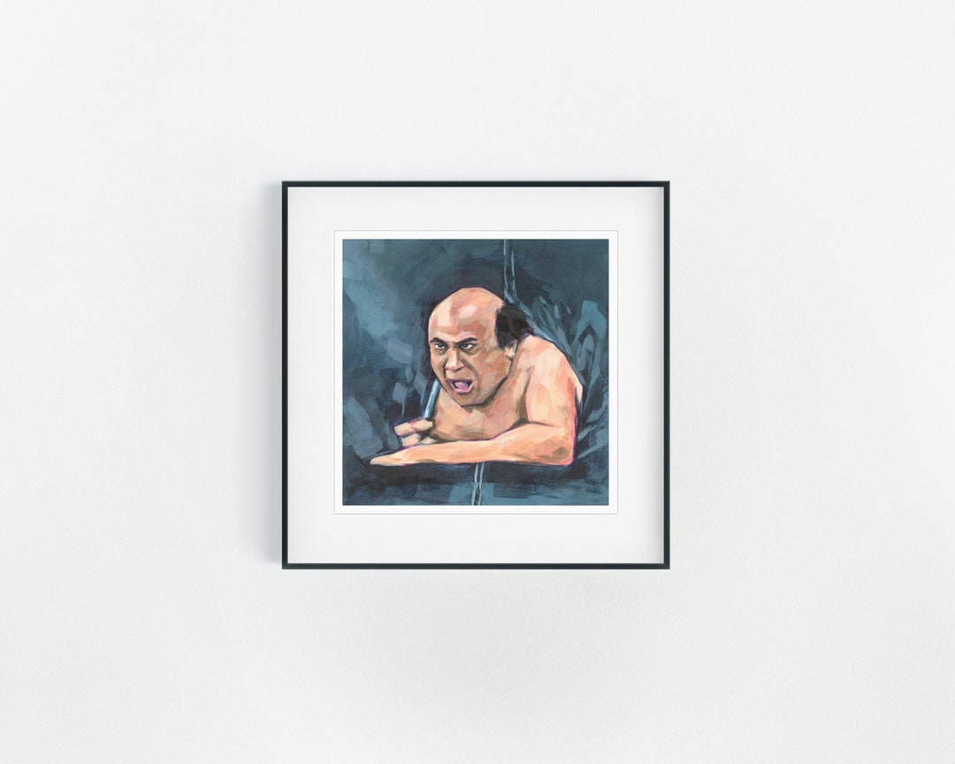 Danny Devito Art Print, Danny Devito, It's Always Sunny, Wall Art ...