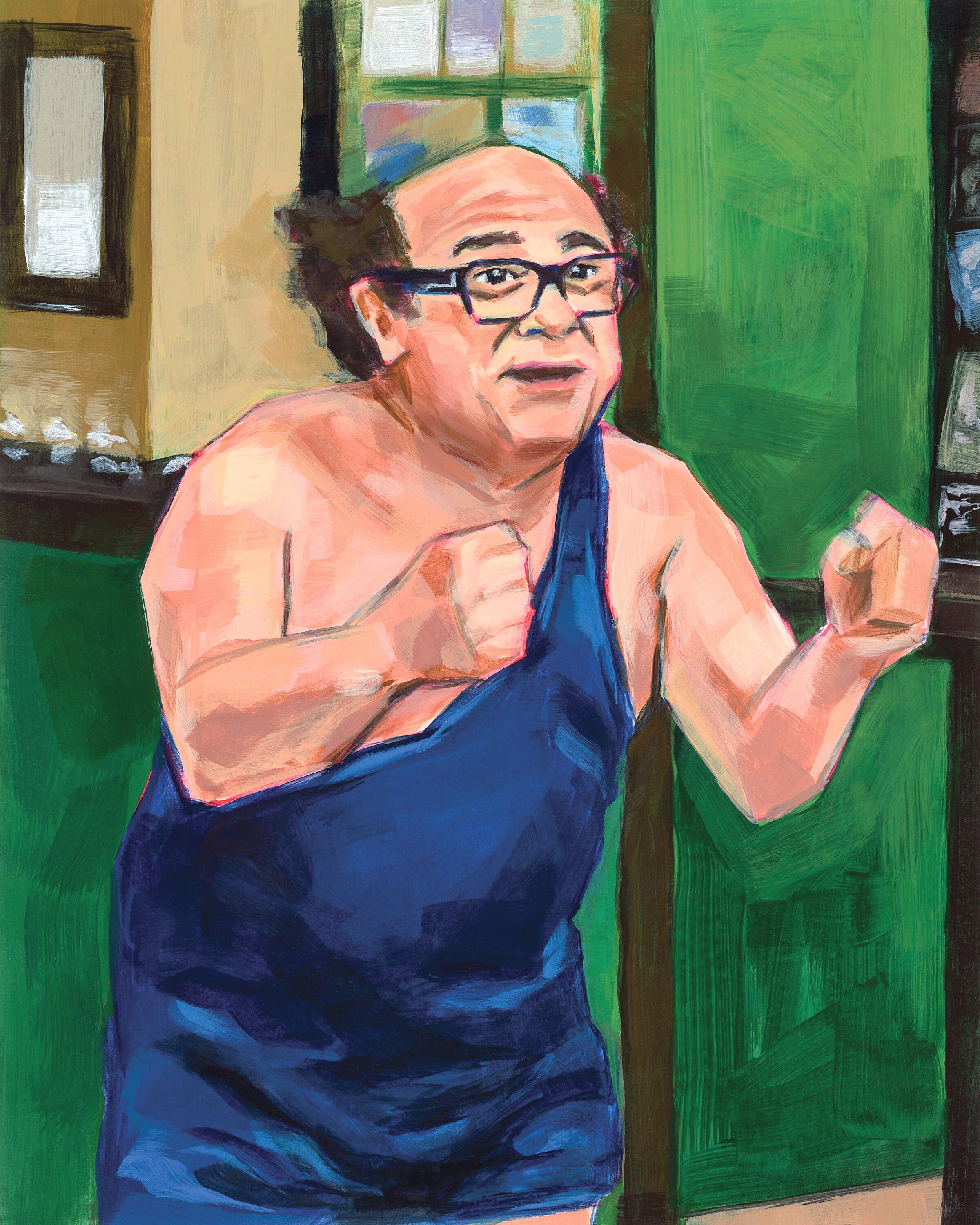 Danny Devito Art Print, Danny Devito, Its Always Sunny, Trash Man ...