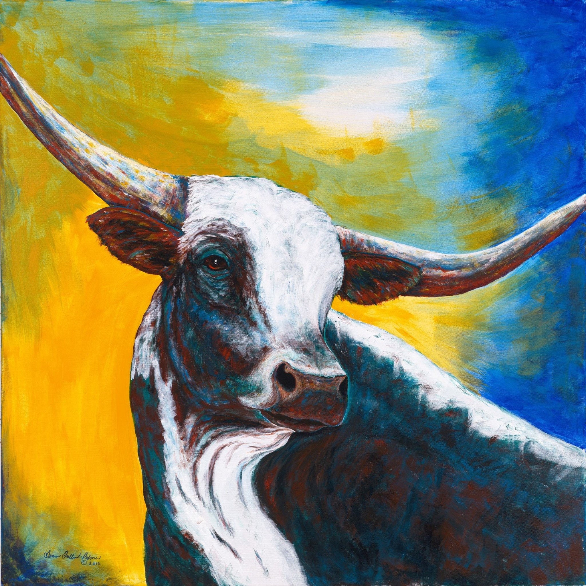 Angelo This is a Print From an Original Arcylic Painting - Etsy