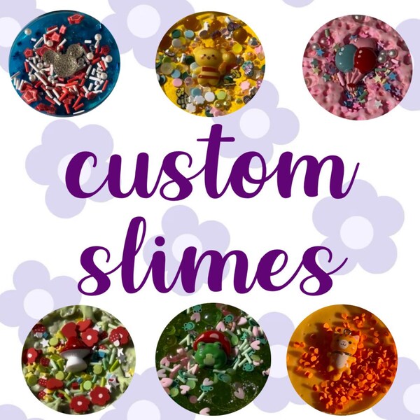 Slime With Charms - Etsy