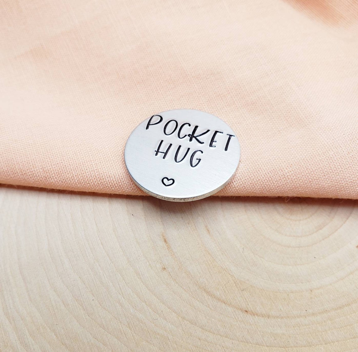 Pocket Hug-pocket Hug Token-pocket Hug Coin-pocket Token Pocket Hug - Etsy