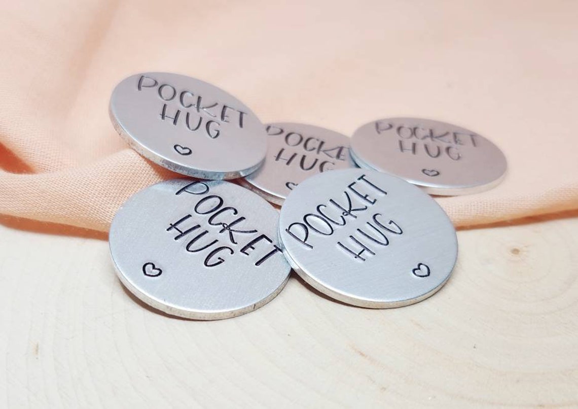 Pocket Hug-pocket Hug Token-pocket Hug Coin-pocket Token - Etsy