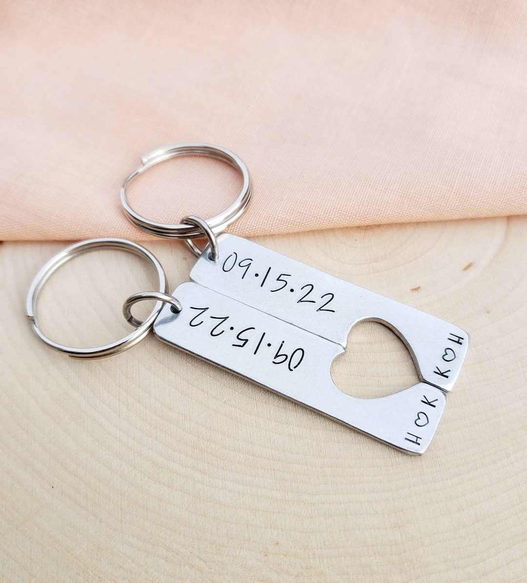 Matching Couples Keychain-forever and Always Matching Couples Keychains ...
