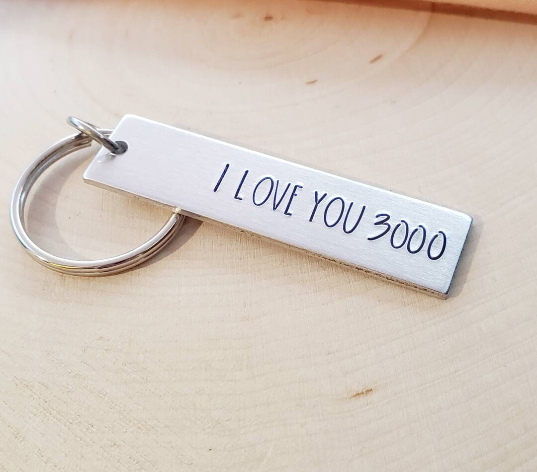 I Love You 3000 Keychain-i Love You 3000 Keychain Gifts for Couples-i ...