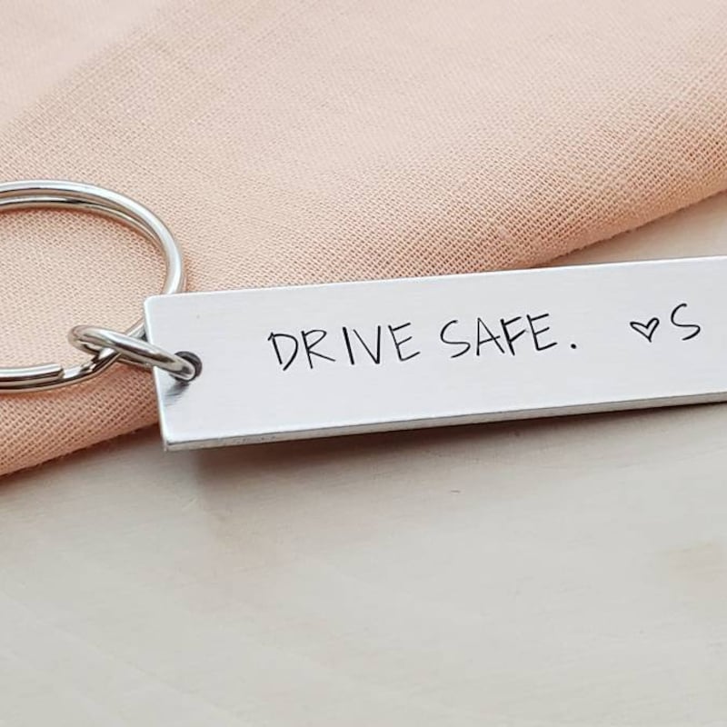 Drive Safe Keychain - Etsy