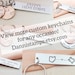 Personalized Text Keychain-custom Text Keychain-customize Your Own ...