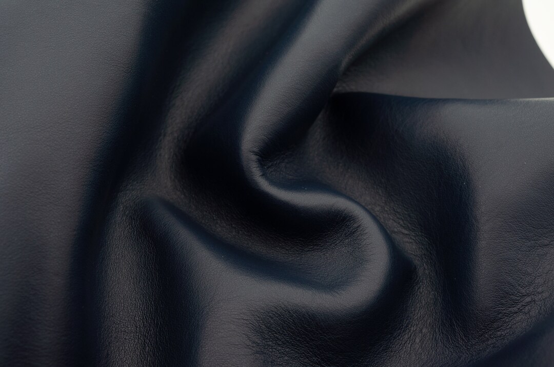 Nappa Leather Sheets in Very Dark Blue. Good Quality Genuine Leather ...