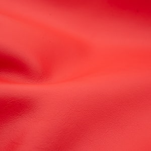 Rusty Dark Orange-red Leather Sheets . Smooth Genuine Leather Pieces ...