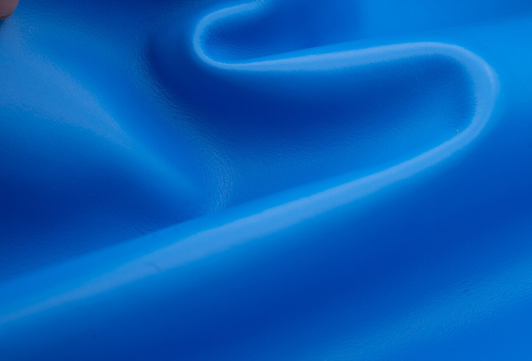 Bright Light Blue Leather Sheets. Genuine Leather Panels in Light Blue ...