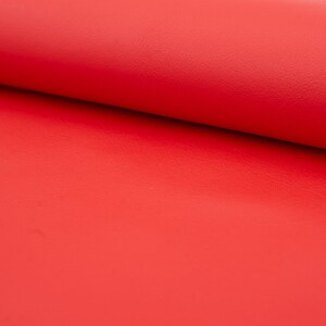 Rusty Dark Orange-red Leather Sheets . Smooth Genuine Leather Pieces ...