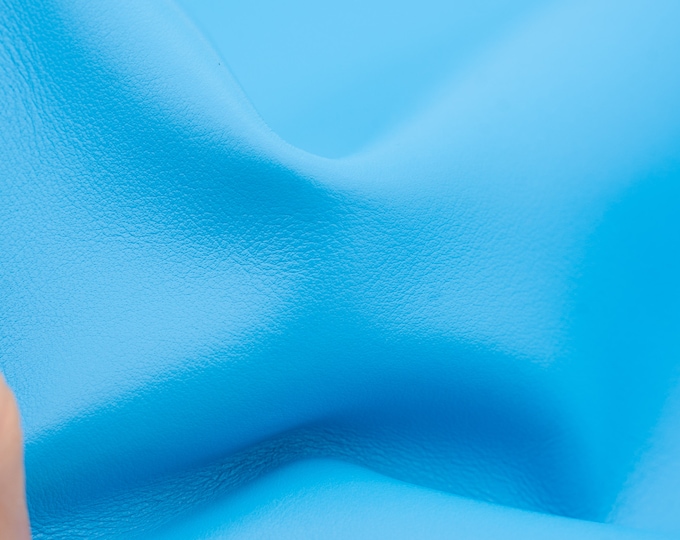 Bright Green Nappa Leather Sheets. Soft Smooth Genuine Leather Pieces ...