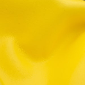 Nappa Leather Sheets in Light Yellow Color. Good Quality Genuine ...