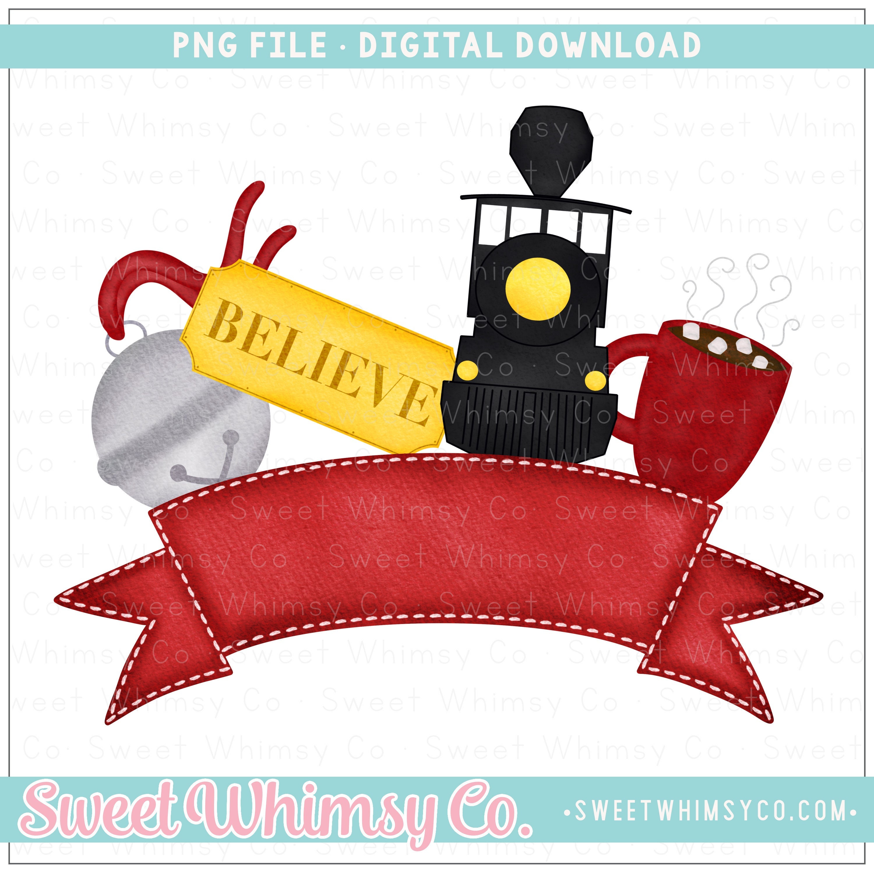 Polar Express Bell Clip Art