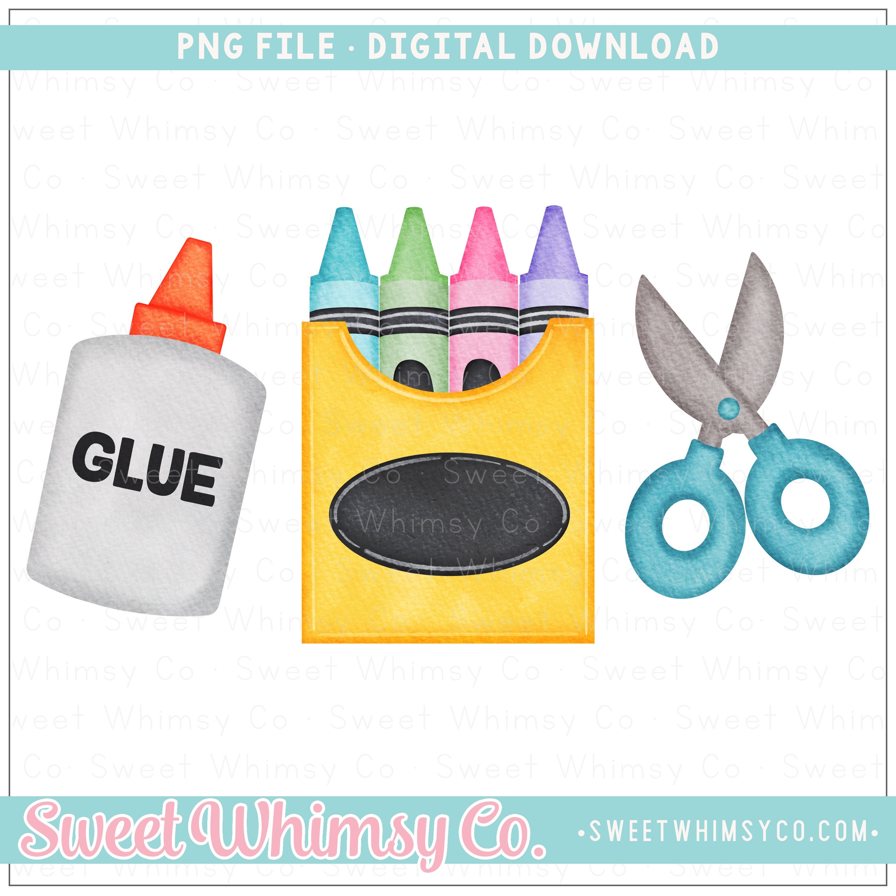 Scissors And Glue Clipart
