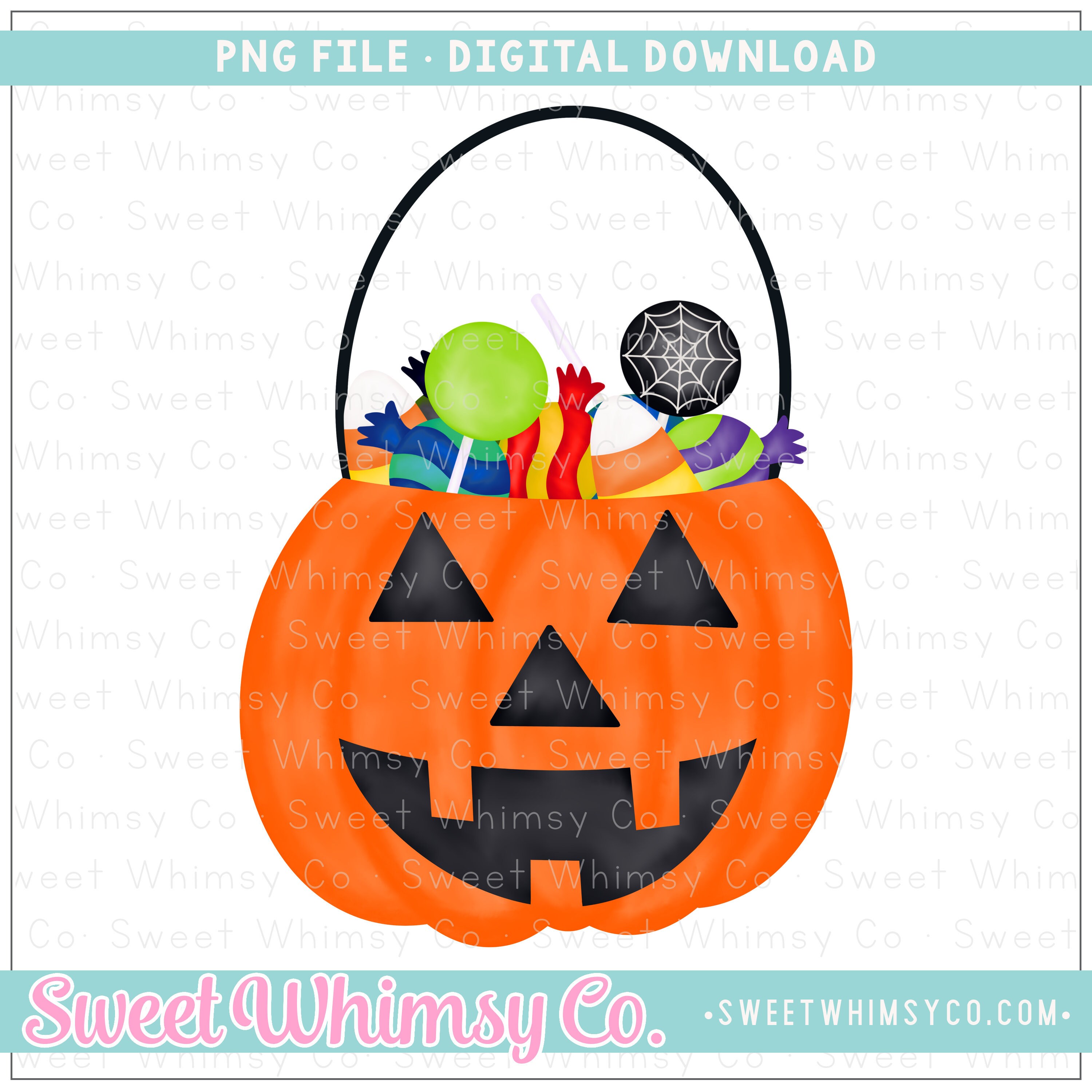 Trick Or Treat Bucket Clipart For Kids