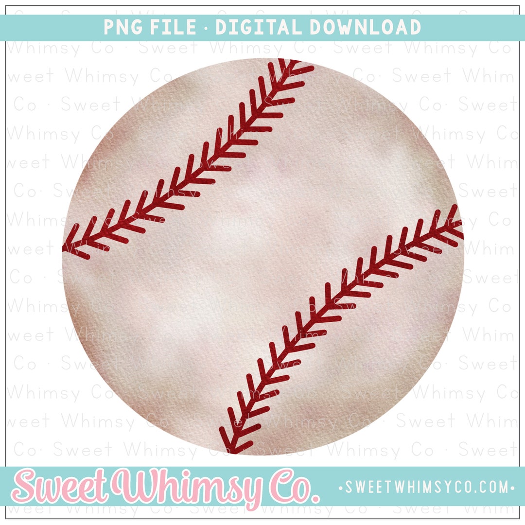 Baseball PNG Sublimation Design for Printable Art - Etsy