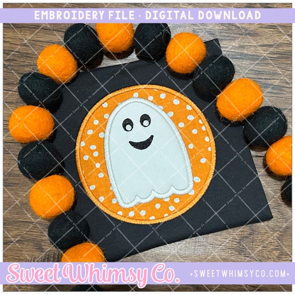 Applique Circle in Satin Stitch Machine Embroidery Design Pattern - Etsy