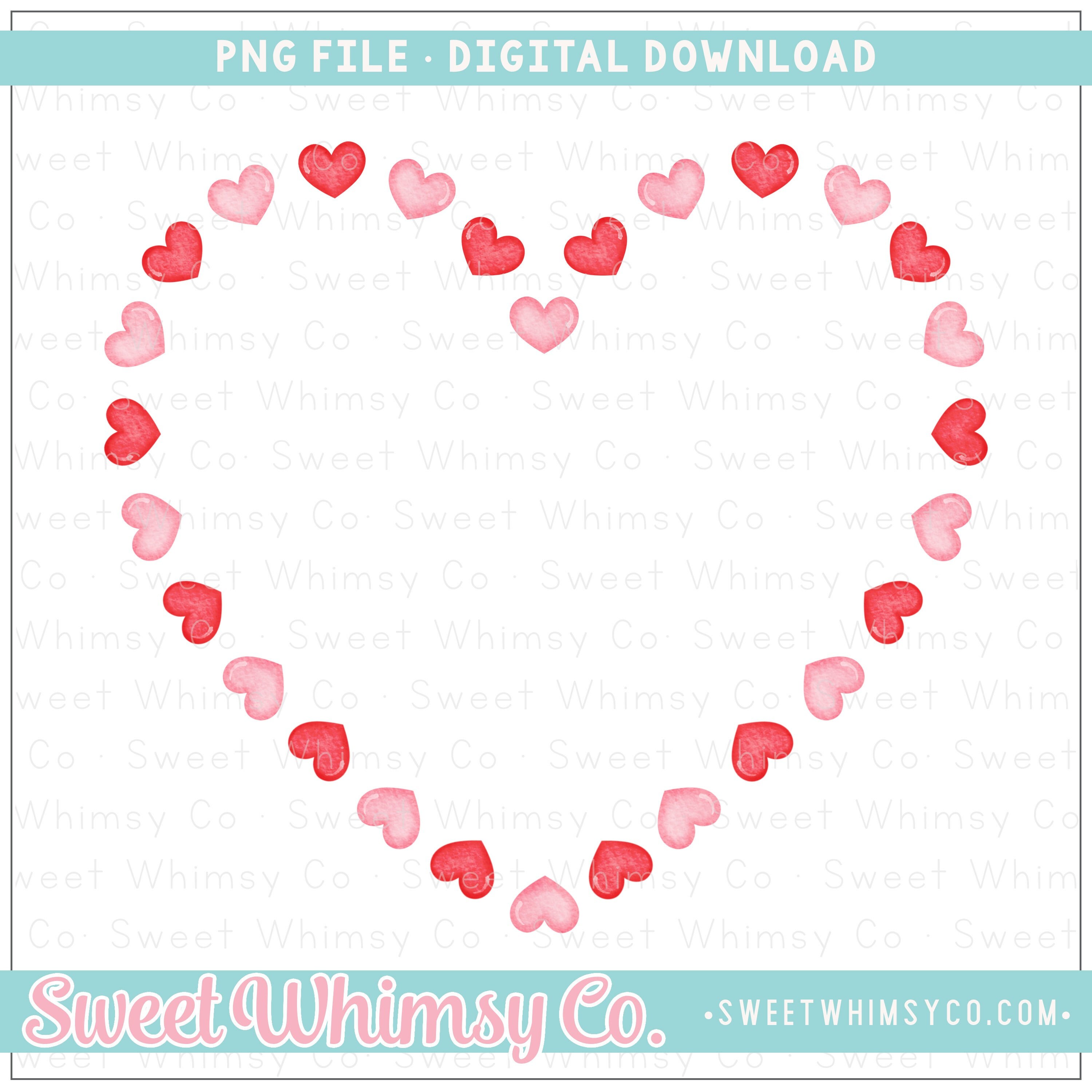 Pink Heart Clipart Border