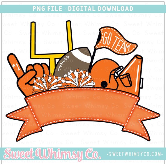 Go Team Banner Clip Art