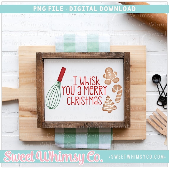 Christmas Baking Border Clip Art