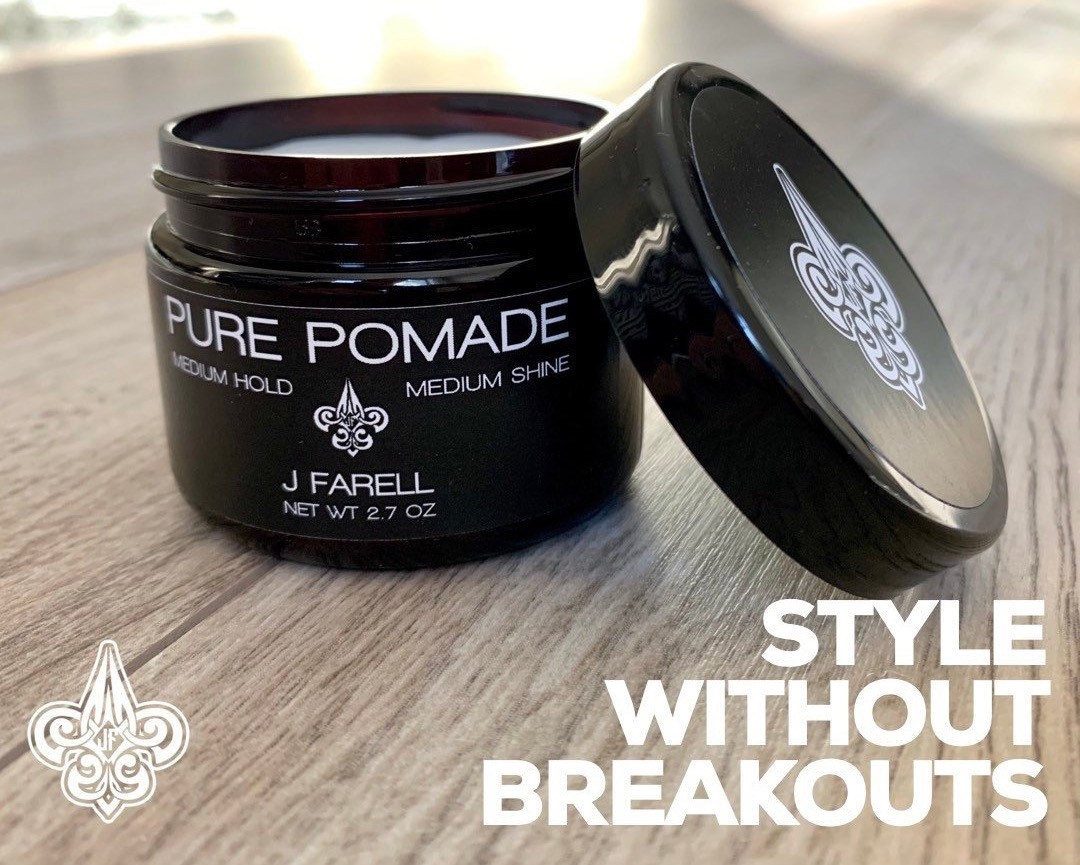 Natural Hair Wax, Fungal Acne Safe Products All Natural Pomade, All ...