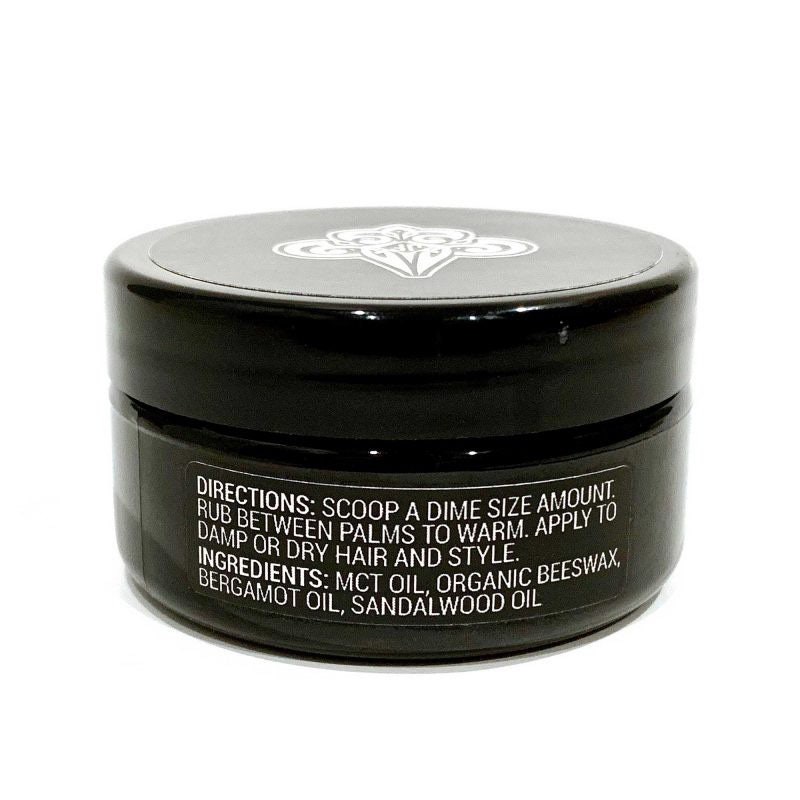 Natural Hair Wax, Fungal Acne Safe Products All Natural Pomade, All Natural Organic Hair Styling ...