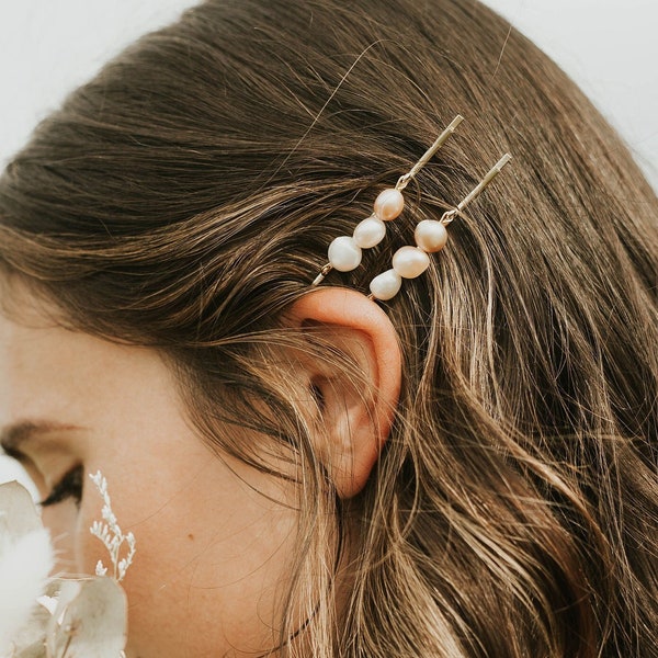 Pearl Hair Pins - Etsy