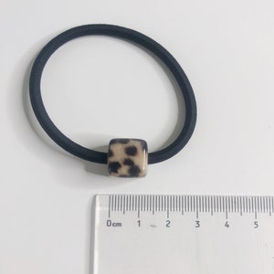 A Set of Leopard Print Dice-shaped Hair Tie Ponytail Wrap - Etsy