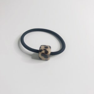 A Set of Leopard Print Dice-shaped Hair Tie Ponytail Wrap - Etsy