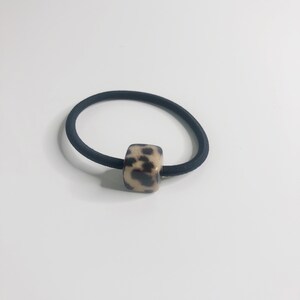 A Set of Leopard Print Dice-shaped Hair Tie Ponytail Wrap - Etsy