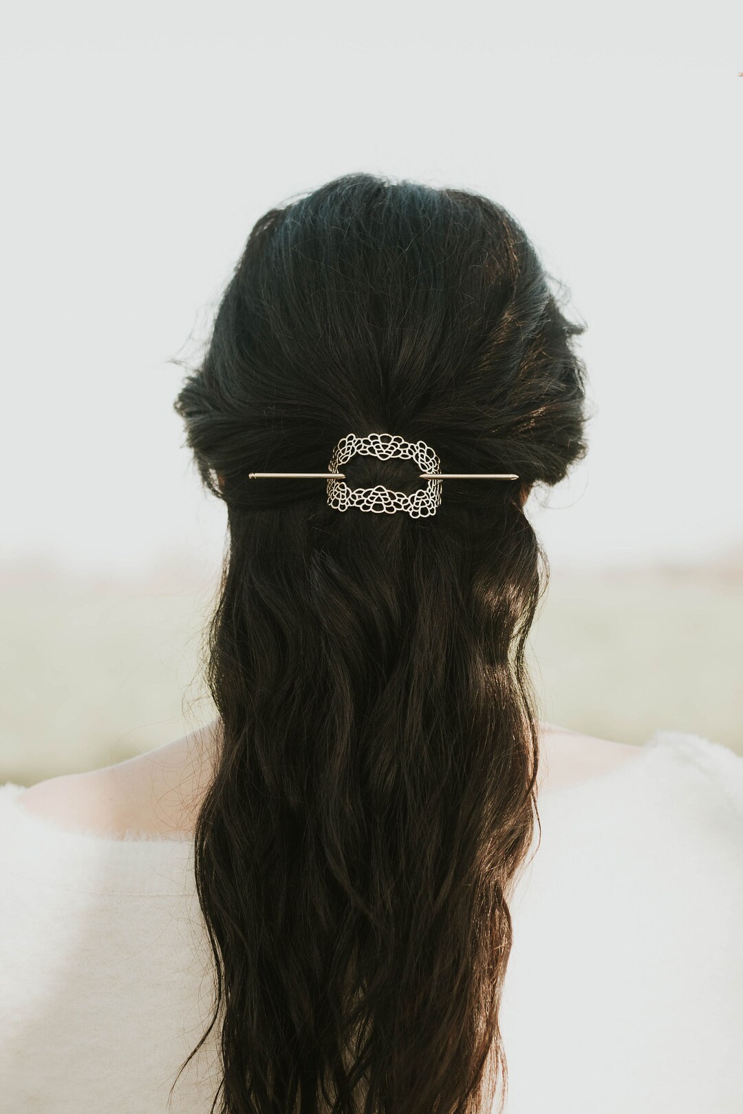 Vintage Hair Slider Hair Slide With Stick Texture, Hair Barrette Bun ...