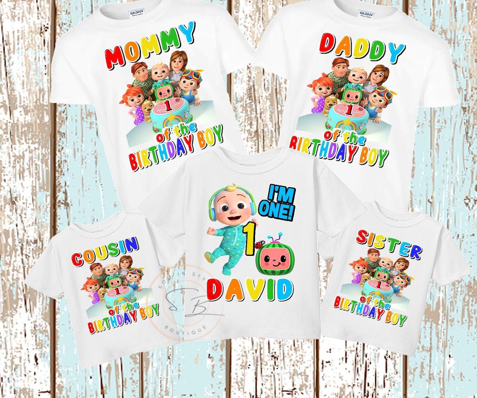 Cocomelon Birthday Shirt Cocomelon Family Matching Shirt | Etsy Ireland