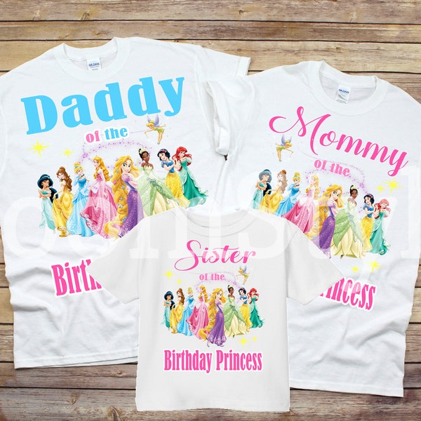 Princess Birthday Shirt - Etsy