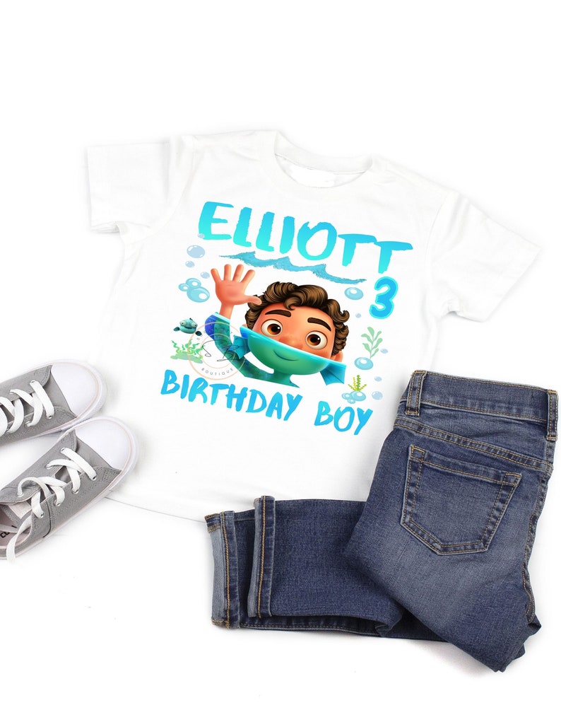 Luca Birthday Shirt Luca Family Birthday Shirts Disney - Etsy