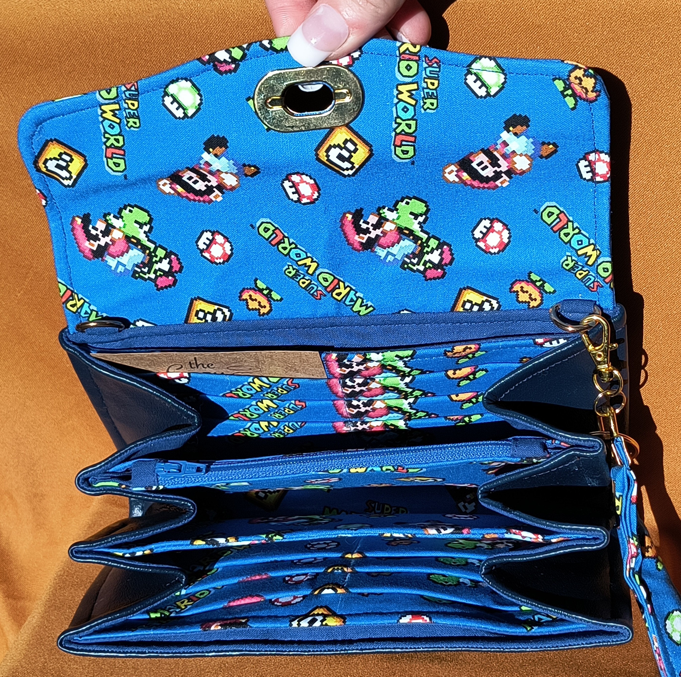 8bit Italian Plumber Necessary Clutch Wallet - Etsy