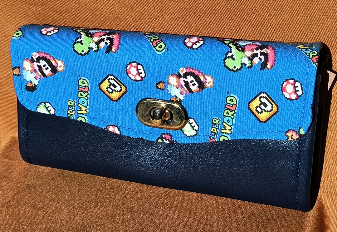 8bit Italian Plumber Necessary Clutch Wallet - Etsy