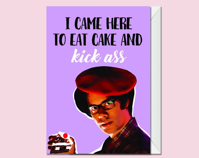 IT Crowd Birthday Card | Moss Birthday Card - Etsy